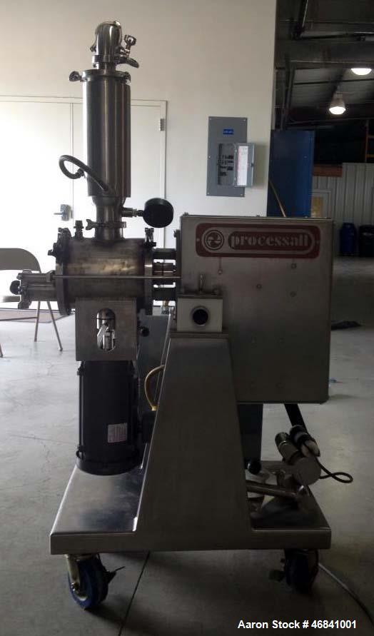 Used Processall Tilt-A-Mix Lab Size Rotary Vacuum Dryer, Model 4 HV.