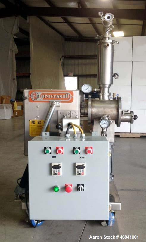 Used Processall Tilt-A-Mix Lab Size Rotary Vacuum Dryer, Model 4 HV.