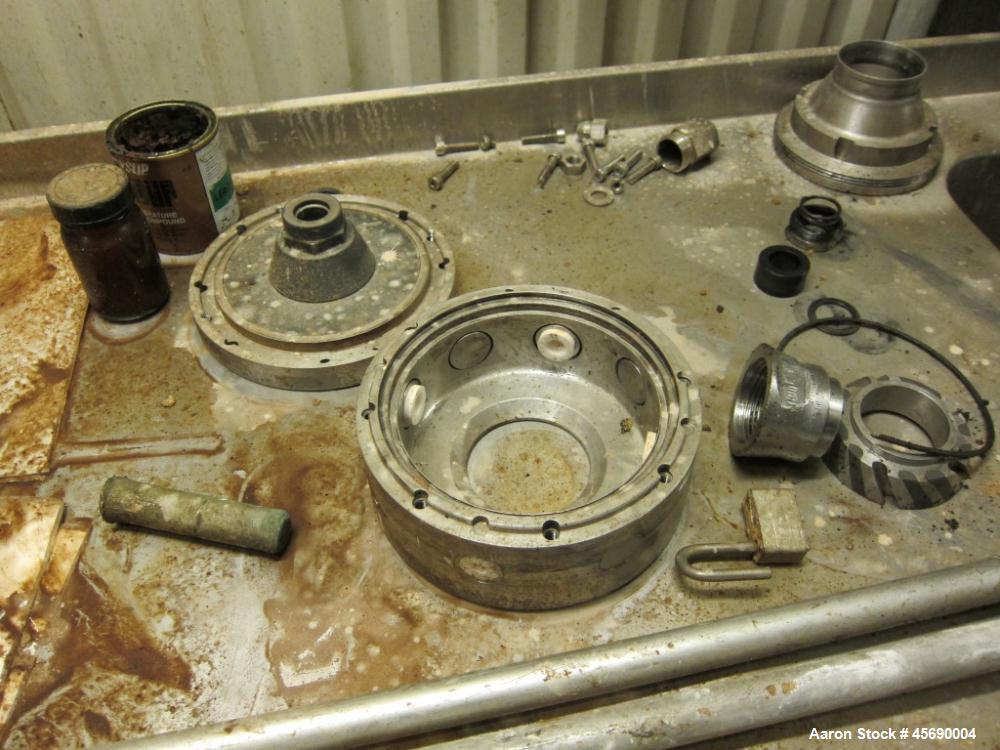 Used Niro Model F 60 BGK 06 Wheel type Atomizer (PARTS ONLY UNIT)