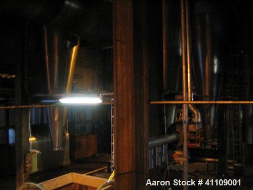 UsedNiro Spray Dryer. Material of construction is stainless steel. Ca