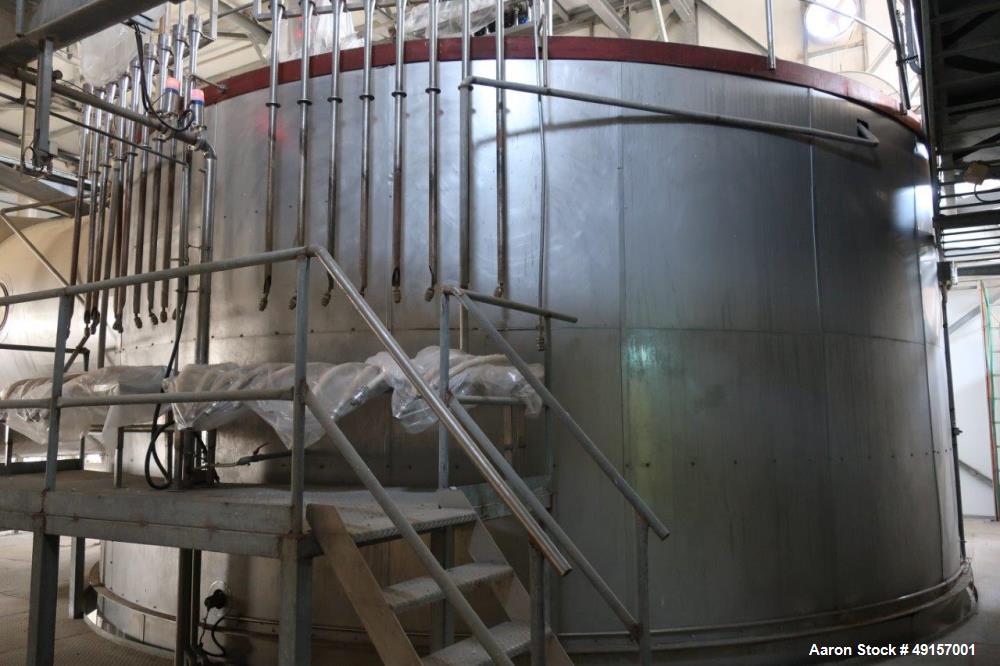 Used GEA Anhydro Model HBD80 Single Stage Spray Dryer, Nozzle Type, A