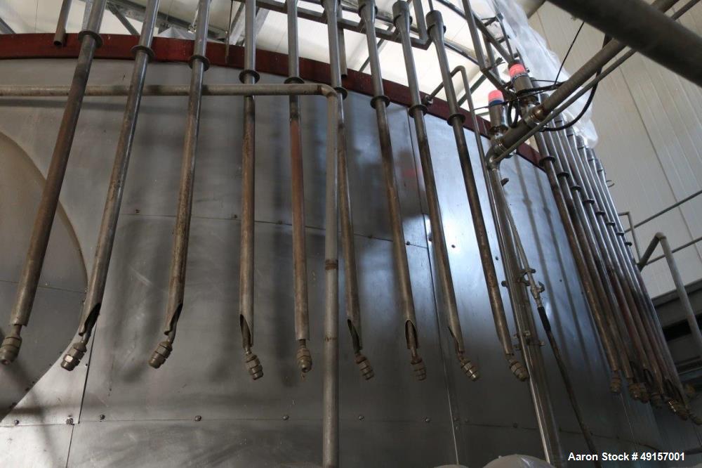 Used GEA Anhydro Model HBD80 Single Stage Spray Dryer, Nozzle Type, A