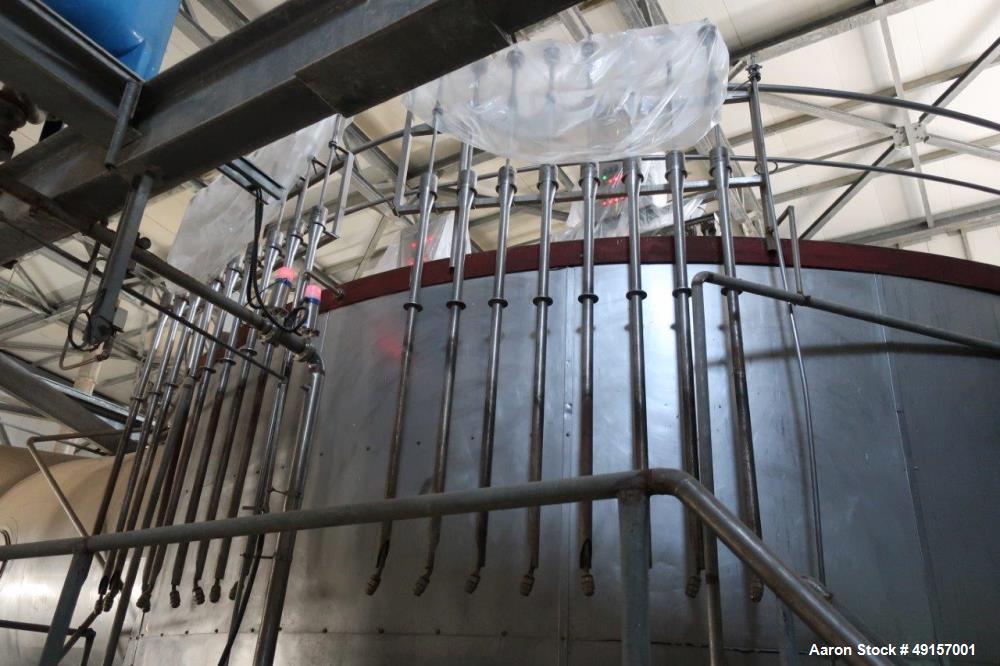 Used GEA Anhydro Model HBD80 Single Stage Spray Dryer, Nozzle Type, A