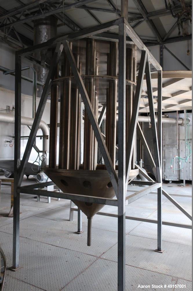 Used GEA Anhydro Model HBD80 Single Stage Spray Dryer, Nozzle Type, A