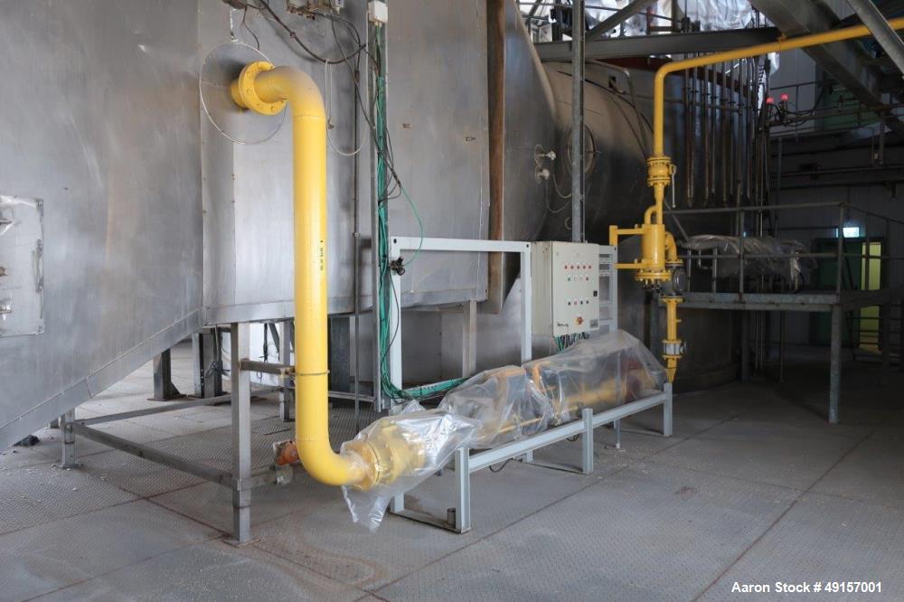 Used GEA Anhydro Model HBD80 Single Stage Spray Dryer, Nozzle Type, A