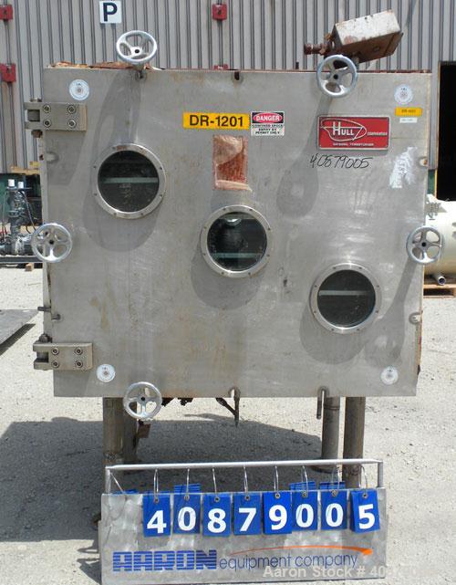 Used Hull Vacuum Shelf Dryer, Model VDS, approximately 73.125 square