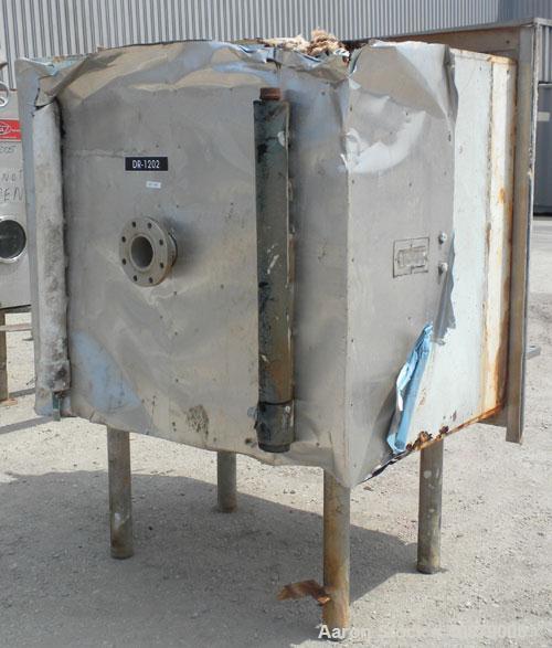 Used Hull Vacuum Shelf Dryer, Model VDS, approximately 73.125 square