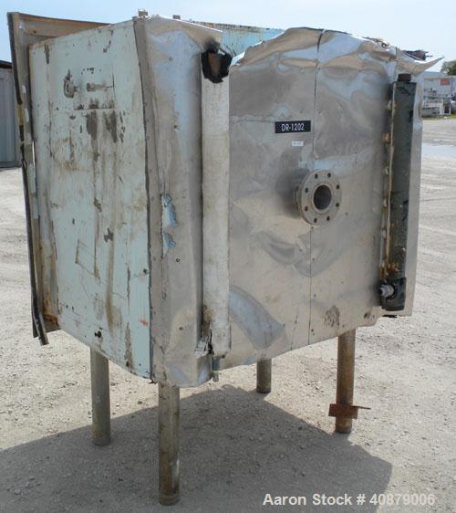 Used Hull Vacuum Shelf Dryer, Model VDS, approximately 73.125 square