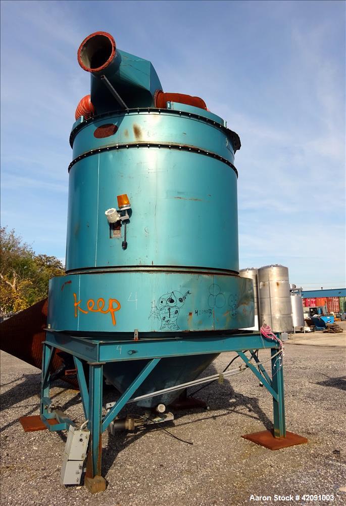 Used Universal Dynamics Dust Collector, Carbon Steel, Approximate 80"