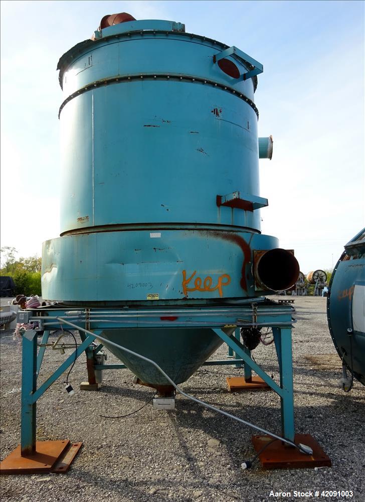 Used Universal Dynamics Dust Collector, Carbon Steel, Approximate 80"