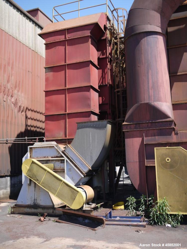 UsedAmerex RP Pulse Type Dust Collector, Model 12-690. 68,000 Cfm, 2