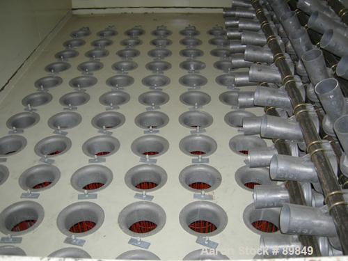 Used Bact Engineering Dust Collector, Model TC-480-12W, Carbon Steel.