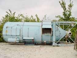 USED:Carter Day reverse jet dust collector, model 124RF6. 950 sq ftfi