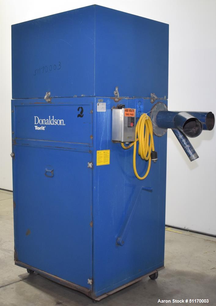 Used Donaldson Torit Cabinet Dust Collector, Model 90 CAB. Carbon Ste