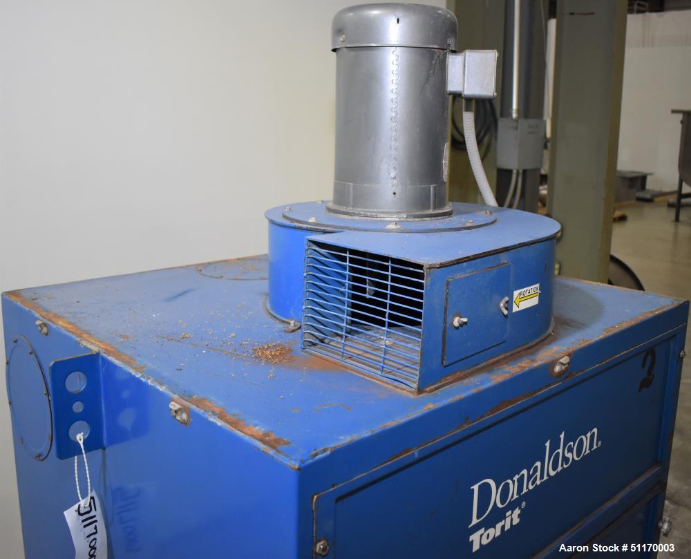 Used Donaldson Torit Cabinet Dust Collector, Model 90 CAB. Carbon Ste