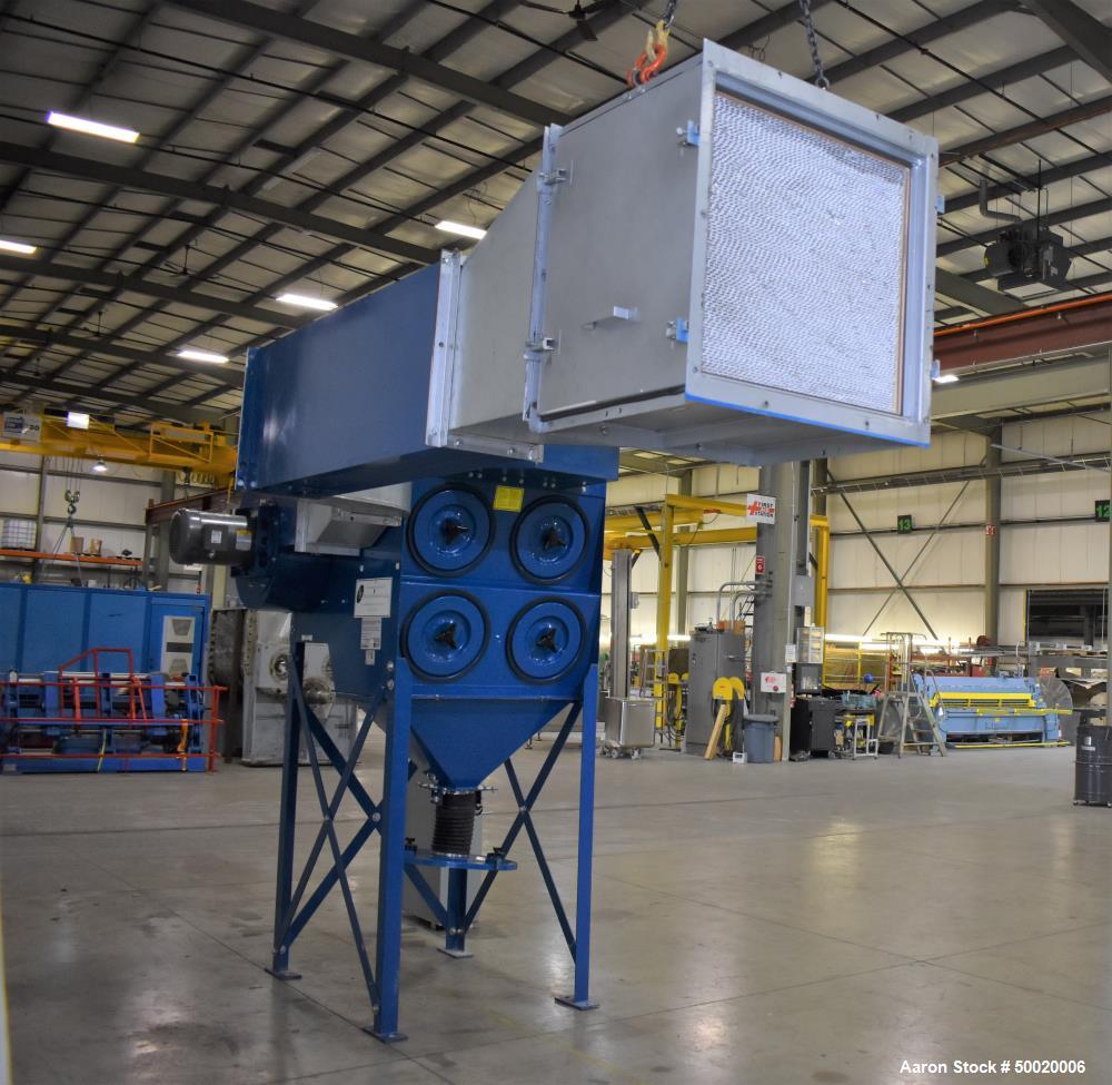 Used Donaldson Torit Downflo II Dust Collector, Model DFT2-4. Approxi