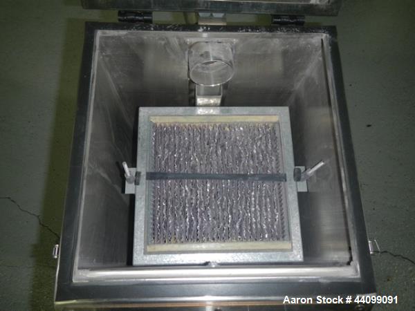 Used Fumex dust collector, model FA2SS, stainless steel construction,