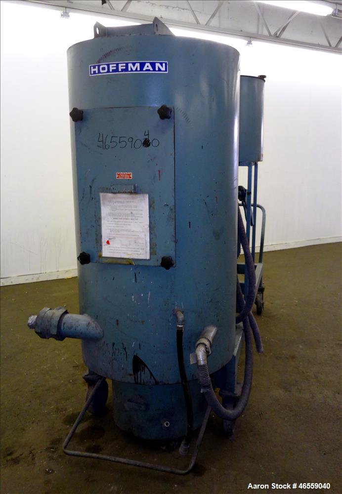 Used Hoffman Mobile T-Vac Self-Contained Vacuum System, Carbon Steel.