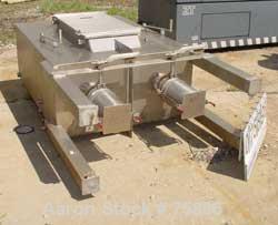 Used Jet Pulverizer Micron Dust Collector, Model 25, Stainless Steel.
