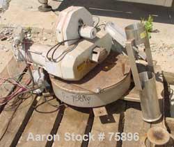 Used Jet Pulverizer Micron Dust Collector, Model 25, Stainless Steel.