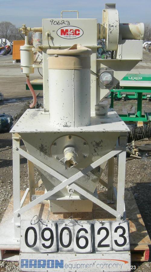 Used: MAC bin vent pulse jet dust collector, model 19AVC2, carbon ste