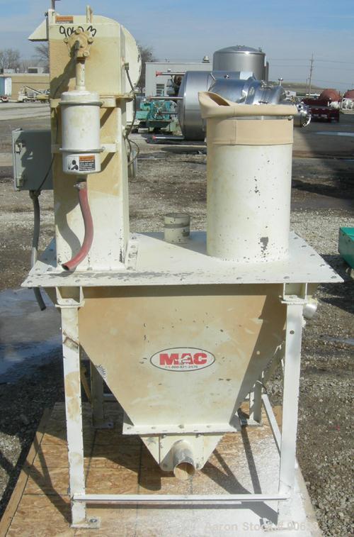 Used: MAC bin vent pulse jet dust collector, mode