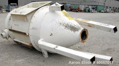 Used MAC Pulse Jet Dust Collector, carbon steel. Approximate 50 squar