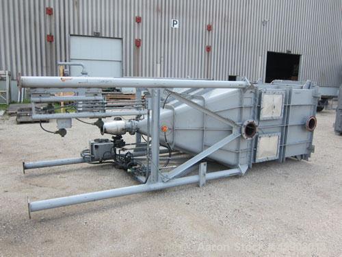 Used Nippon Pneumatic Pulse Jet Dust Collector, Model PBF-40, 430 Squ