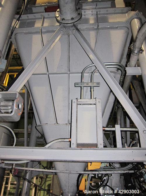 Used Nippon Pneumatic Pulse Jet Dust Collector, Model PBF-50, 538 Squ