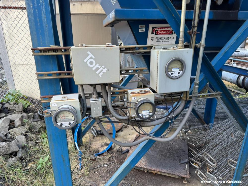 Used Donaldson Torit Model 80-HPT Dust Collector. Filter area 795 squ