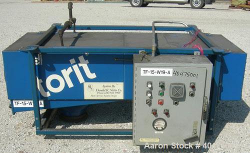 Used Torit self-contained fume collector, model T-2000, carbon steel.