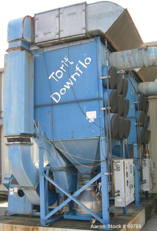 USED: Torit dust collector, model T3-18. 9 cartridge, reverse pulse j