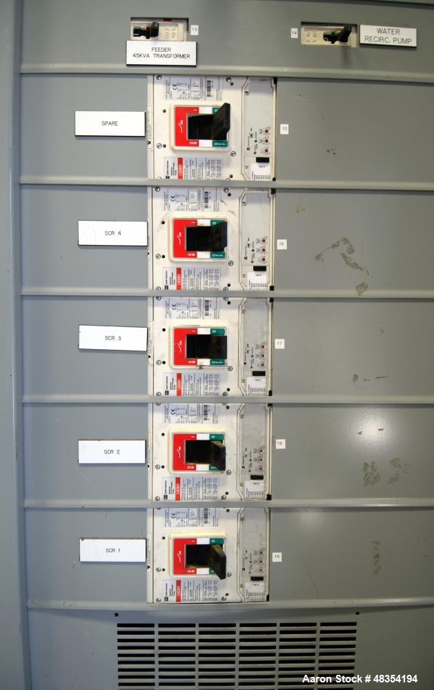 Used Eaton Cutler-Hammer 2 section Pow-R-Line C Switchboard, volts 48