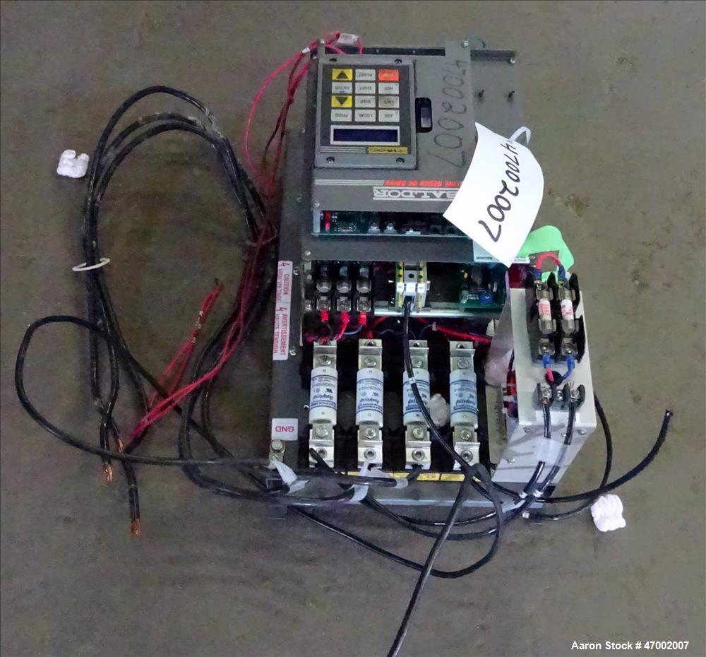 Used Baldor Electric SCR DC Drive, Catalog# BC20H215-CL. Maximum outp