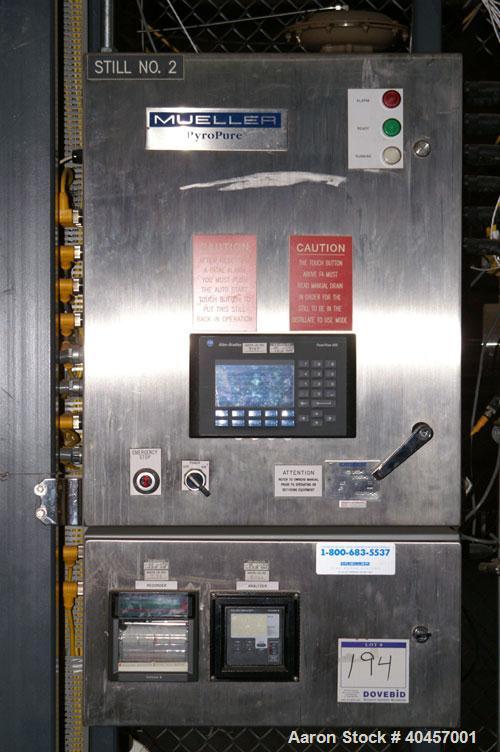 Used1998 Mueller Pyropure model MES-1400-6, 1400 gallon per hour wate