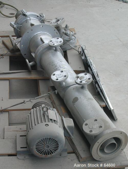 Used Luwa Thin Film Evaporator, Model NL-150, Hastalloy C-276 Constru