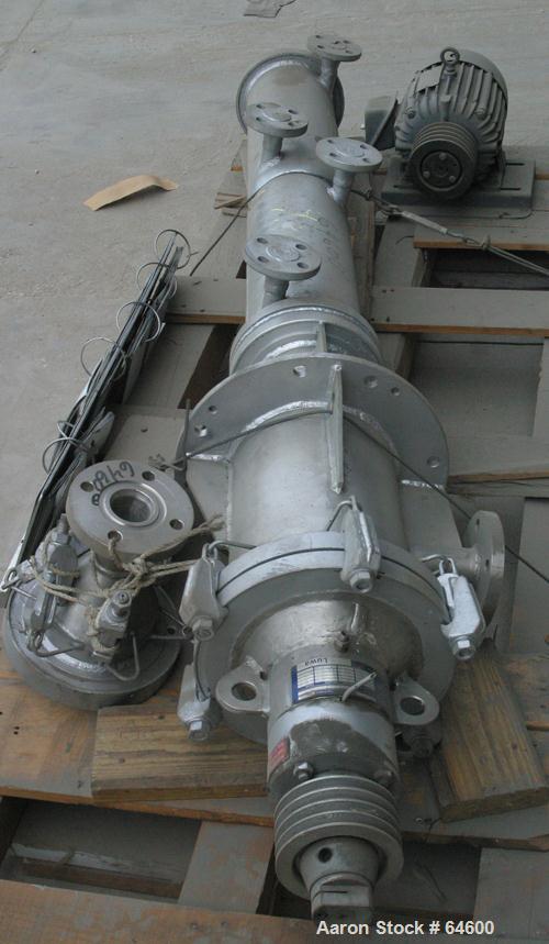 Used Luwa Thin Film Evaporator, Model NL-150, Hastalloy C-276 Constru