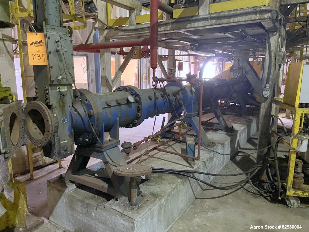 Used Anderson Alloy Steel Expander-Extruder-Cooker. 12" Diameter scre