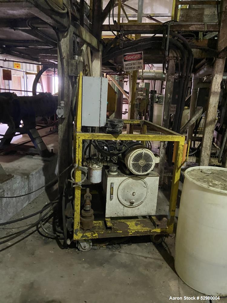 Used Anderson Alloy Steel Expander-Extruder-Cooker. 12" Diameter scre