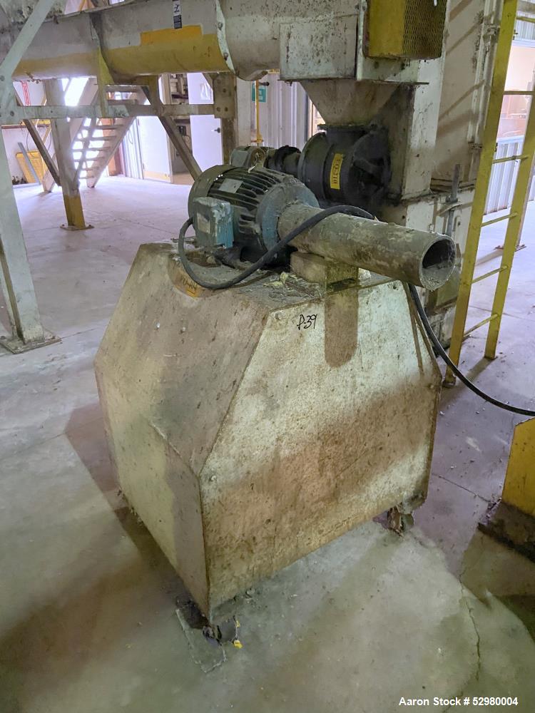 Used Anderson Alloy Steel Expander-Extruder-Cooker. 12" Diameter scre