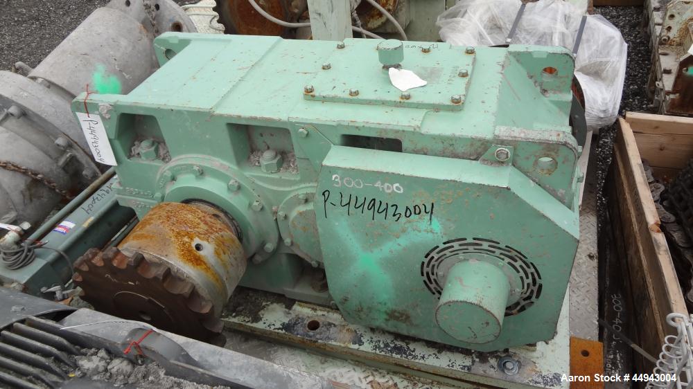 Used MIG Extruder, Model 350C, Carbon Steel. Approximate extrusion c
