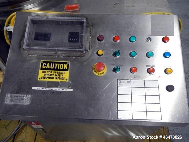 Used- Caleva Spheronizer, Model 700, Serial# 1532