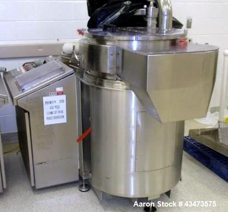 Used Caleva Spheronizer, Model 700, Stainless Steel. Approximate 23"