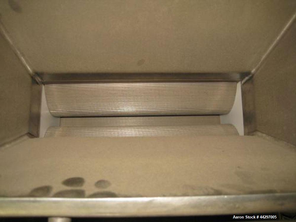 Used Bepex Extruder / Rotary Bar Press, Model DP140-300. 140mm Roll c