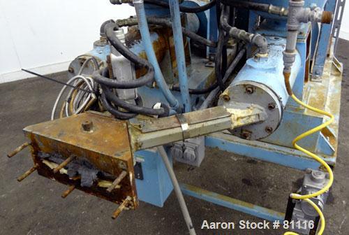 Used Bonnot Extruding System Consisting Of: (2) Bonnot 2" lab extrude