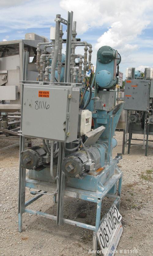 Used Bonnot Extruding System Consisting Of: (2) Bonnot 2" lab extrude