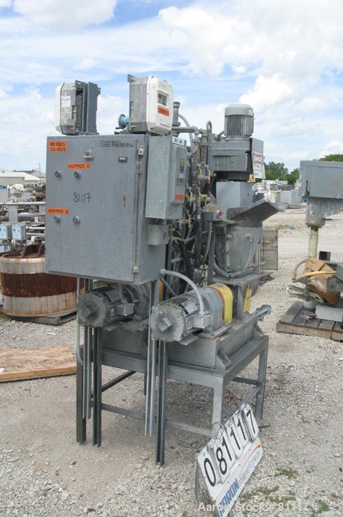 USED: Bonnot extruding system consisting of (2) Bonnot 2" lab extrude