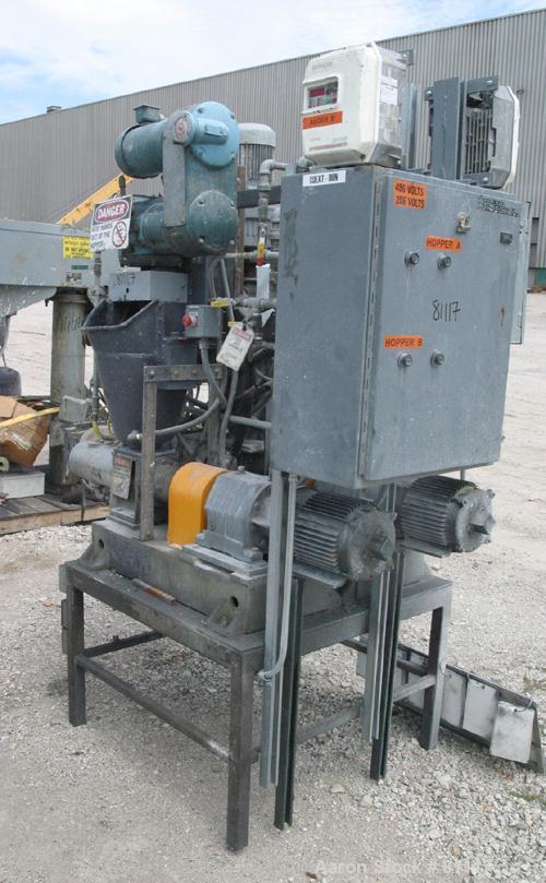 USED: Bonnot extruding system consisting of (2) Bonnot 2" lab extrude