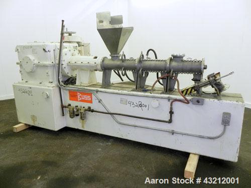 Used- Buss Ko-Kneader, Model KR-100, Stainless St