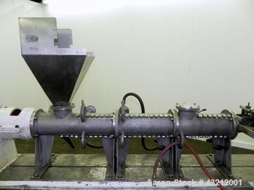 Used- Buss Ko-Kneader, Model KR-100, Stainless St